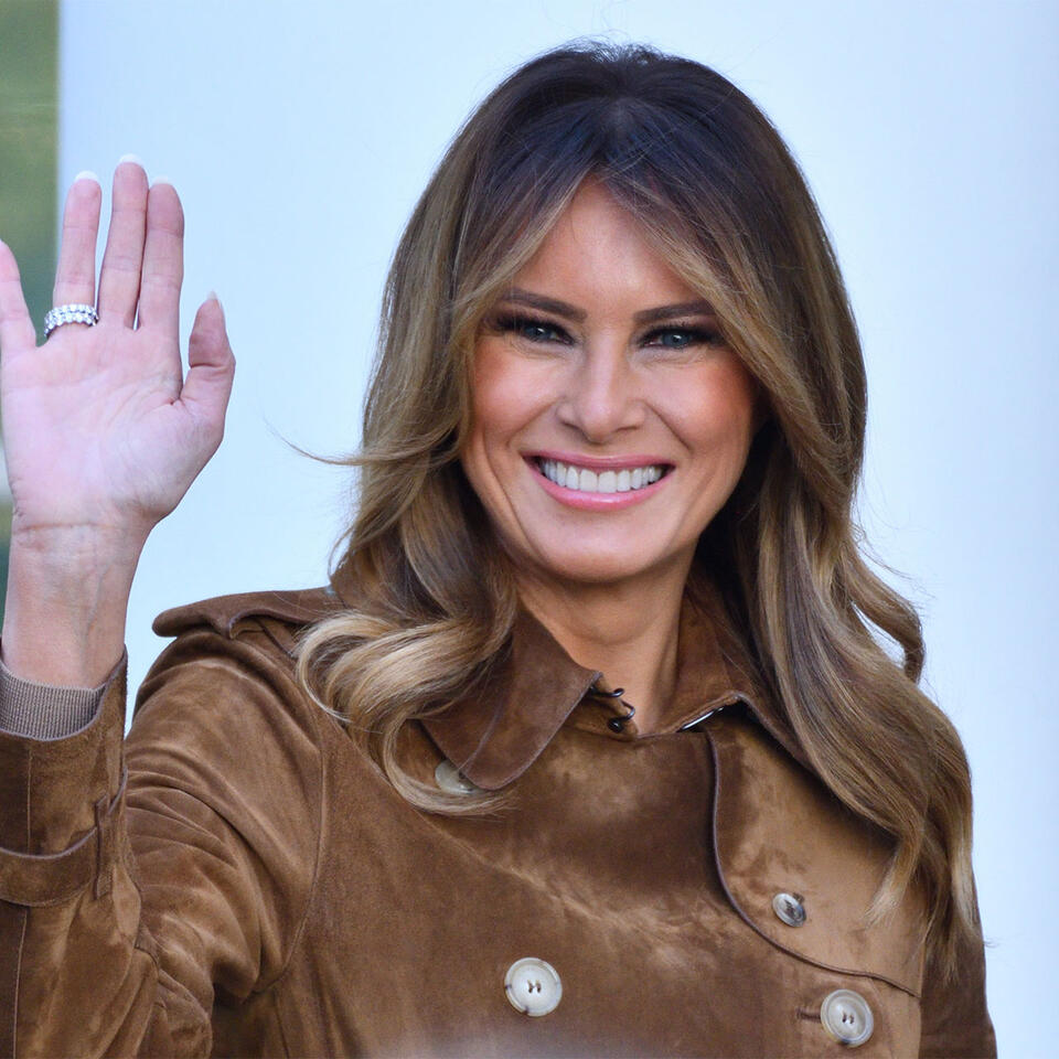 Melania Trump Attends Barron Trump's Graduation Wearing A $5K Dior ...