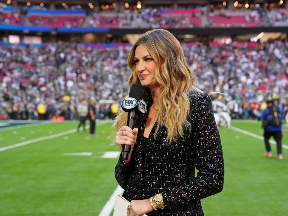 Charissa Thompson Reacts to Erin Andrews, George Kittle Photo