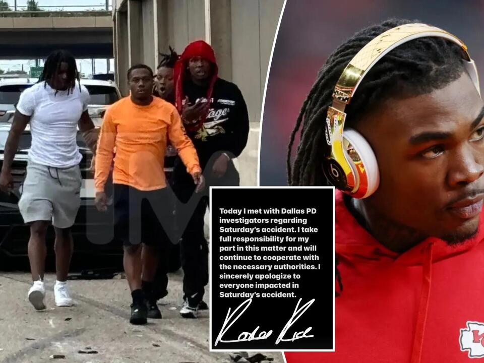 Chiefs’ Rashee Rice meets with police, takes ‘full responsibility’ for ...