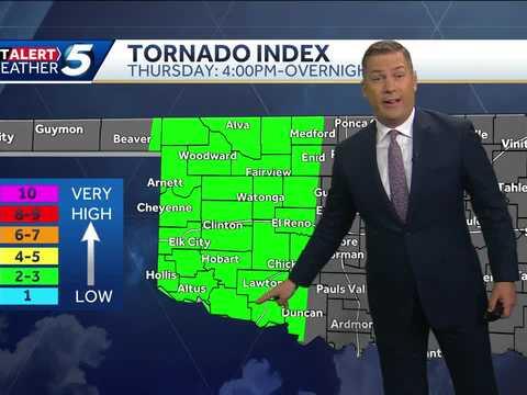 TIMELINE: Oklahoma could see severe storms throughout much of the week