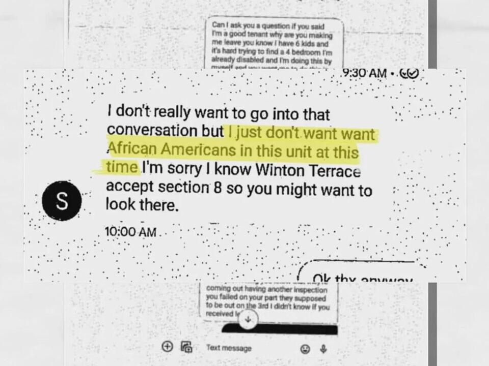 Woman admits to making up racial texts from landlord and lying to ...