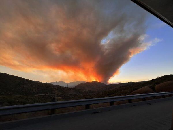Fire crews achieve 39% containment of huge blaze near Gorman