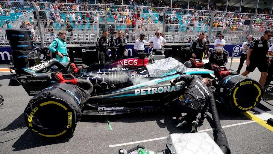 Mercedes Fires Up 2025 F1 Car For First Time Ahead Of Launch - Listen ...