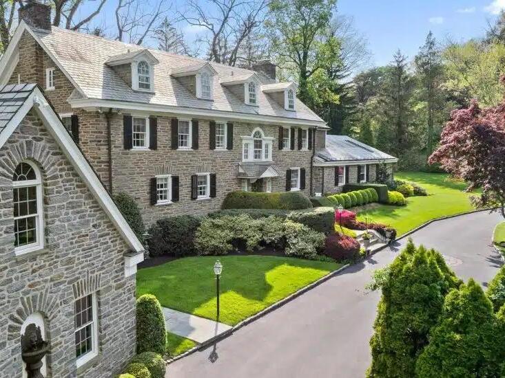 First Bank House of the Week: Majestic Wayne Colonial Home for Sale