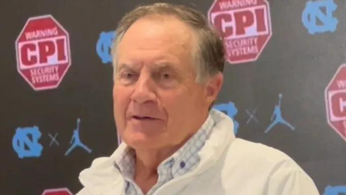 Bill Belichick goes viral for awkward handshake after Wake Forest loss ...
