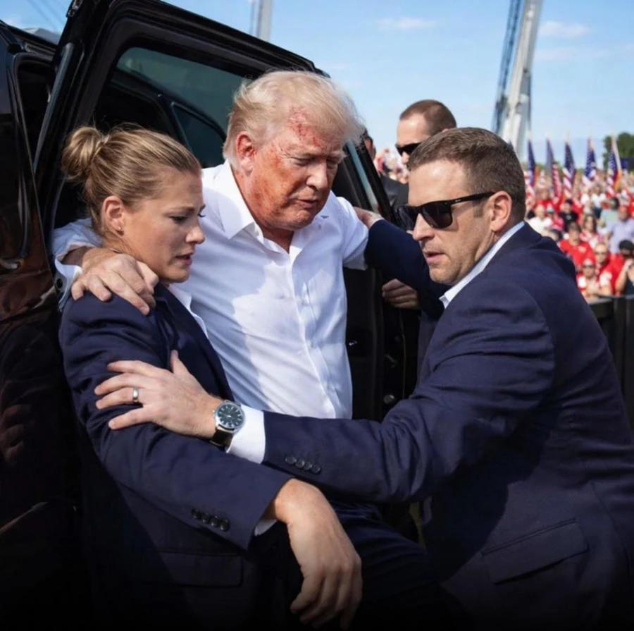 Fact Check: FAKE Photo Shows Trump With No Damage To His Ear ...