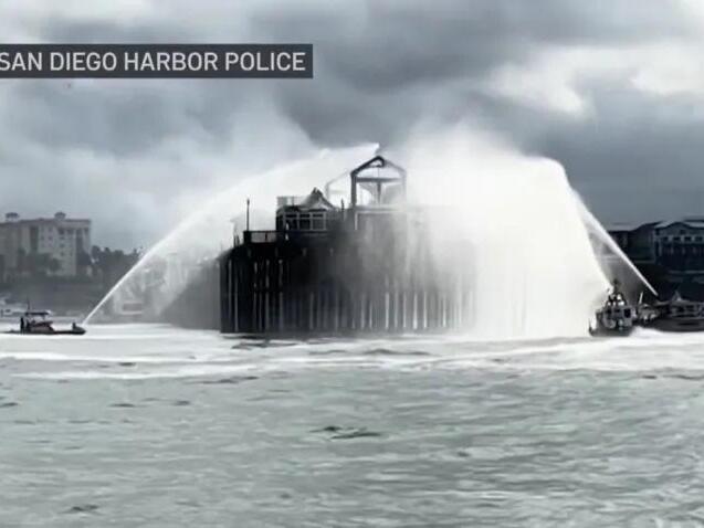 First responder says he'll always remember fighting the Oceanside Pier fire