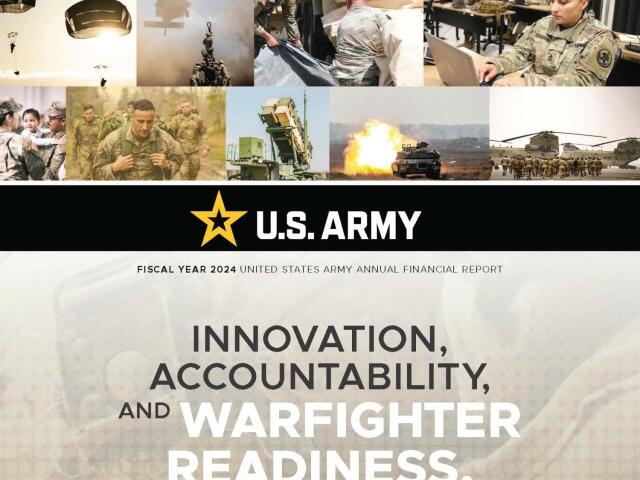 Army releases Fiscal Year 2024 Annual Financial Report and audit results