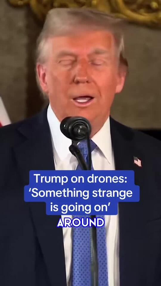 When asked about the drones that have been spotted flying over New ...