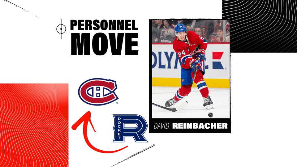 David Reinbacher recalled from Laval Rocket - NewsBreak