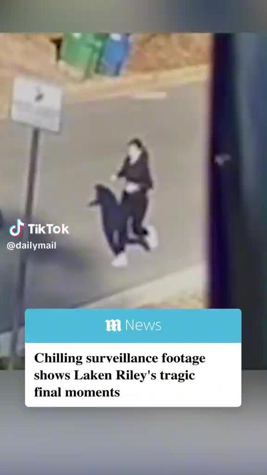 Eerie footage shows nursing student Laken Riley's last moments alive ...