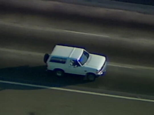 OJ Simpson got into a White Bronco 30 years ago today. It was then a ...