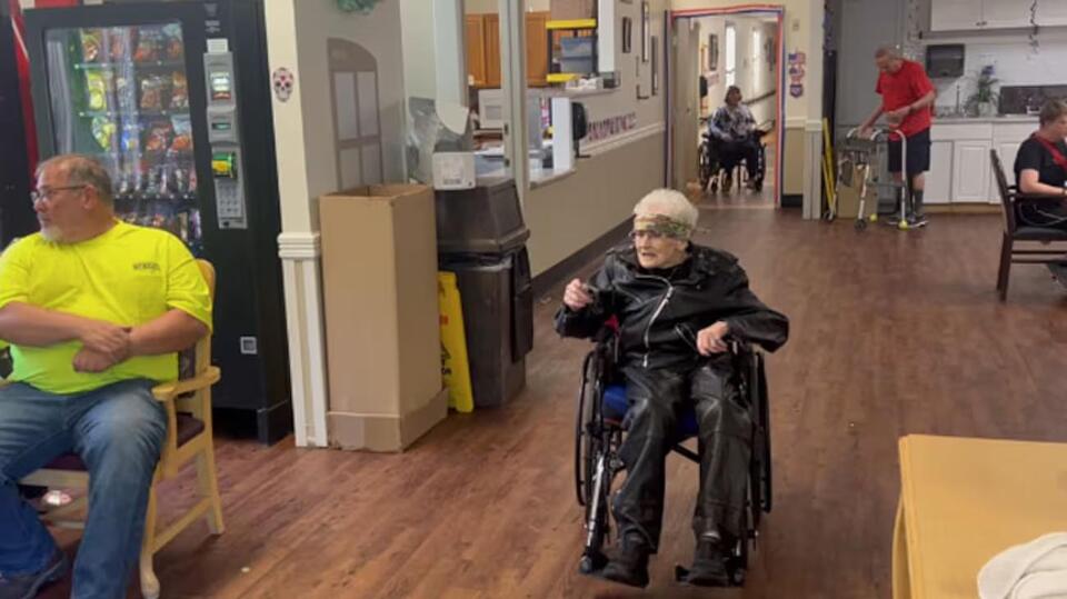 Woman takes her first ever motorcycle ride; To her 101st birthday party ...