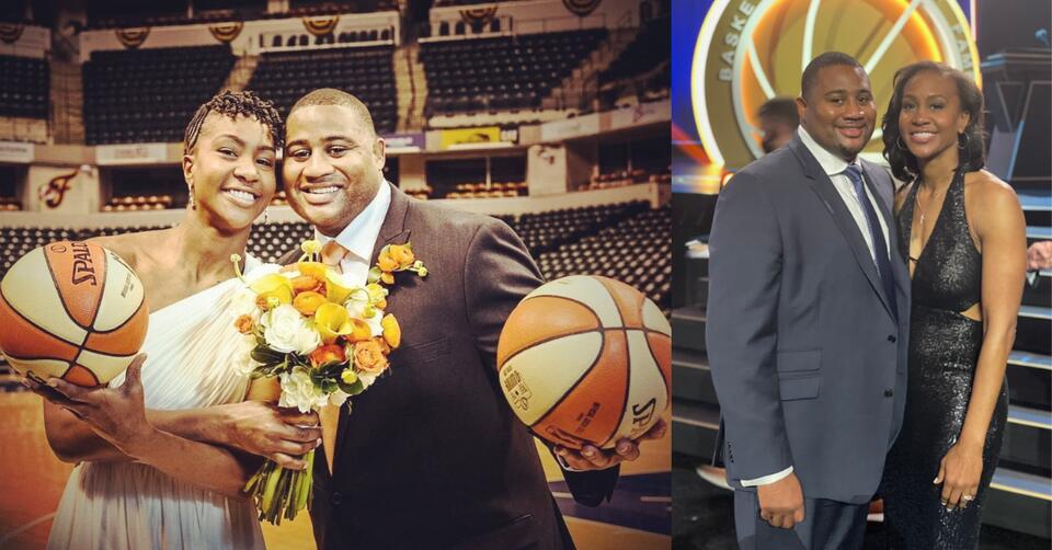 WNBA Gold Medalist Tamika Catchings And Her Husband, Parnell Smith ...