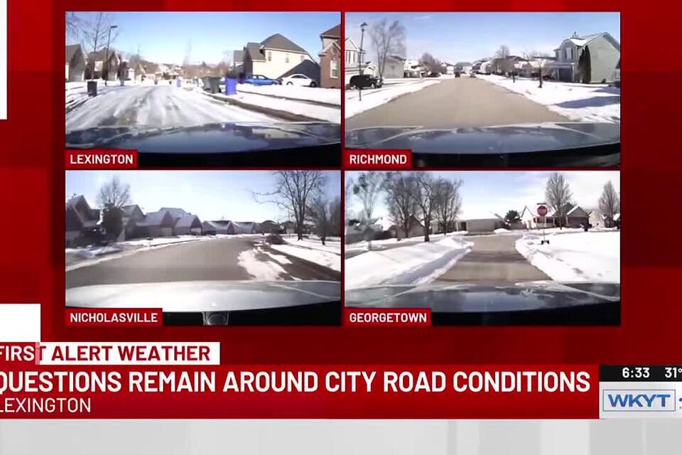 Comparing Lexington S Road Conditions To Surrounding Cities Newsbreak