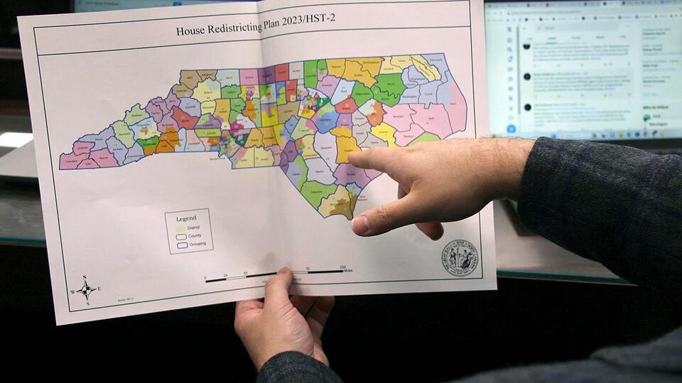 Judges allow North Carolina to use redrawn GOP-friendly map - NewsBreak