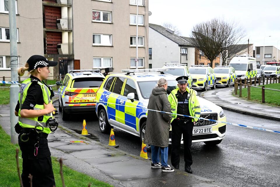 Edinburgh knife attack: Two in hospital as armed police in stand-off ...