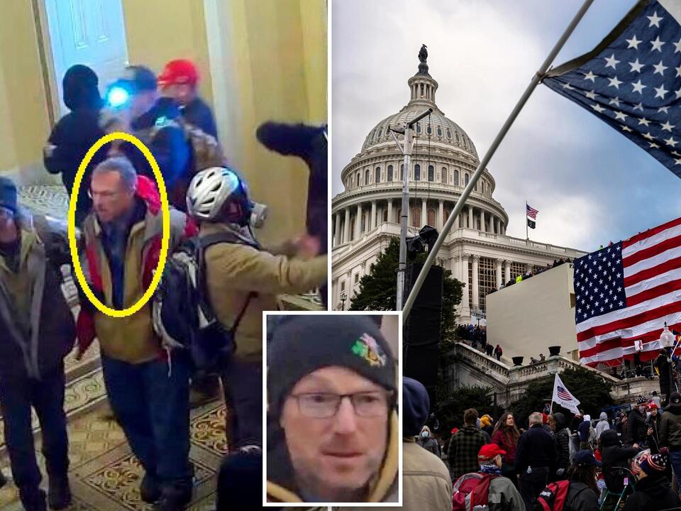 Retired Boston cop arrested for assault on a cop during Jan. 6 riot