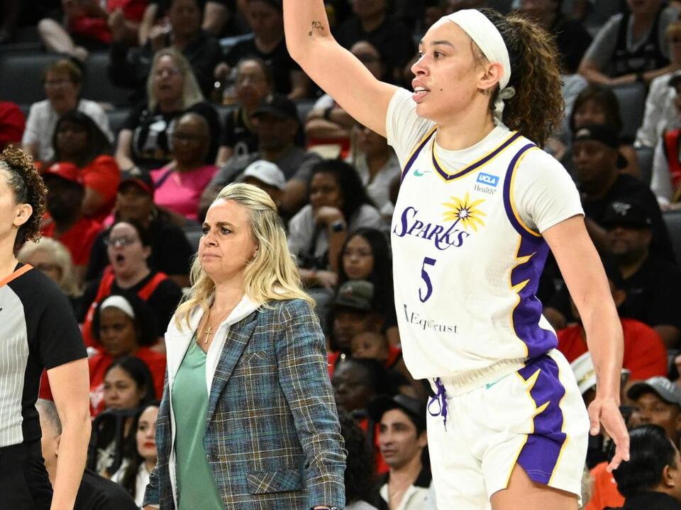 Las Vegas Aces coach Becky Hammon rejects Dearica Hamby's allegations ...