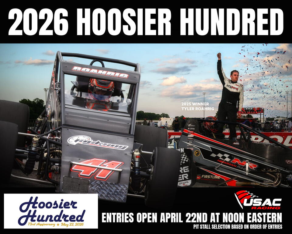 Hoosier Hundred USAC Silver Crown Entry Information - May 22, 2026 ...
