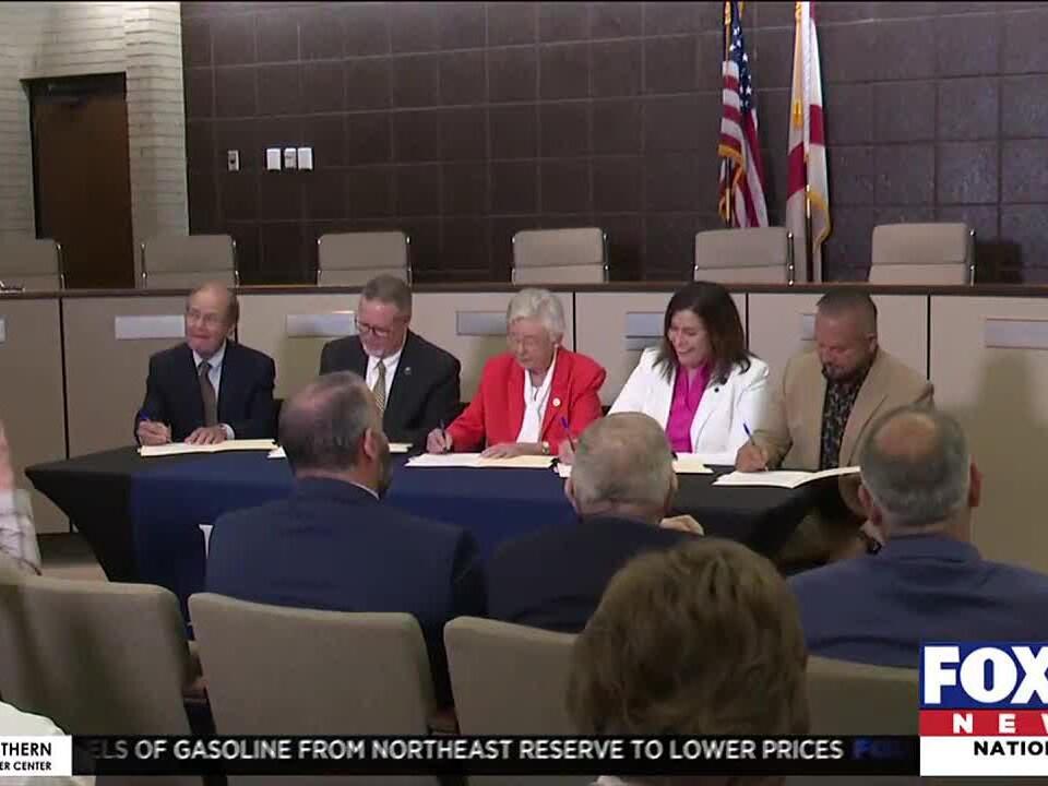 Gov. Kay Ivey officially signs the paperwork to eliminate the toll at ...