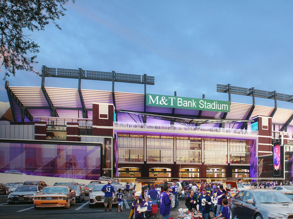 Transformational Renovations to Modernize M&T Bank Stadium