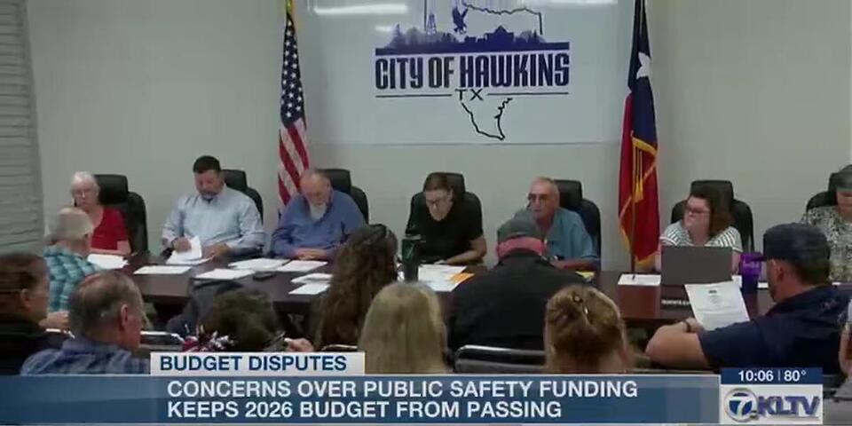 Hawkins City Council votes against proposed budgets for 2026 - NewsBreak