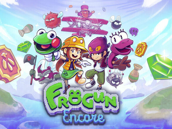 Frogun Encore leaps to Switch on June 25th, 2024