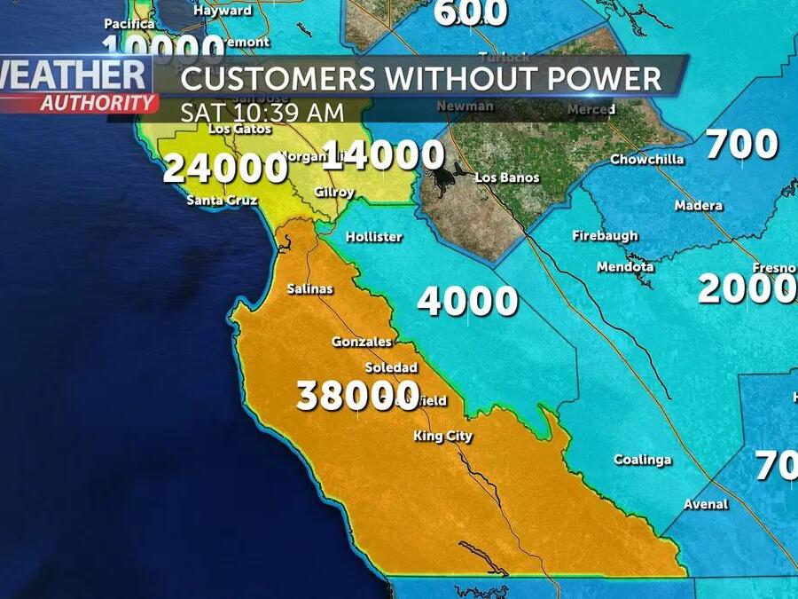 At least 60,000 customers in Santa Cruz and Monterey Counties with no ...