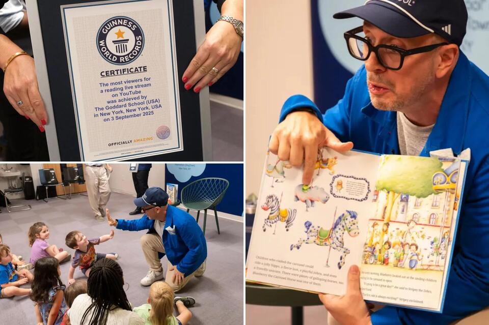 Blue’s Clues’ original host Steve Burns helps ritzy Manhattan school ...
