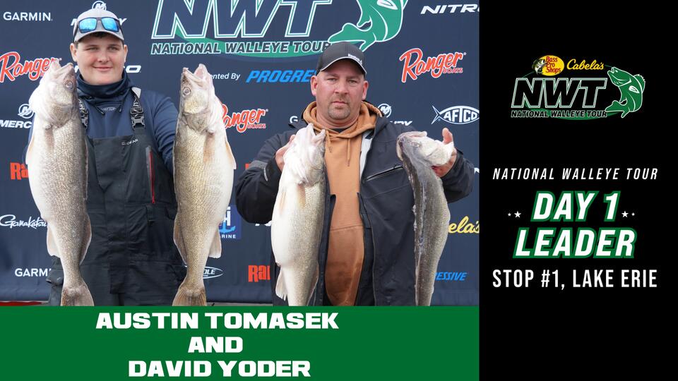 Day One of the 2026 National Walleye Tour is Complete! - NewsBreak
