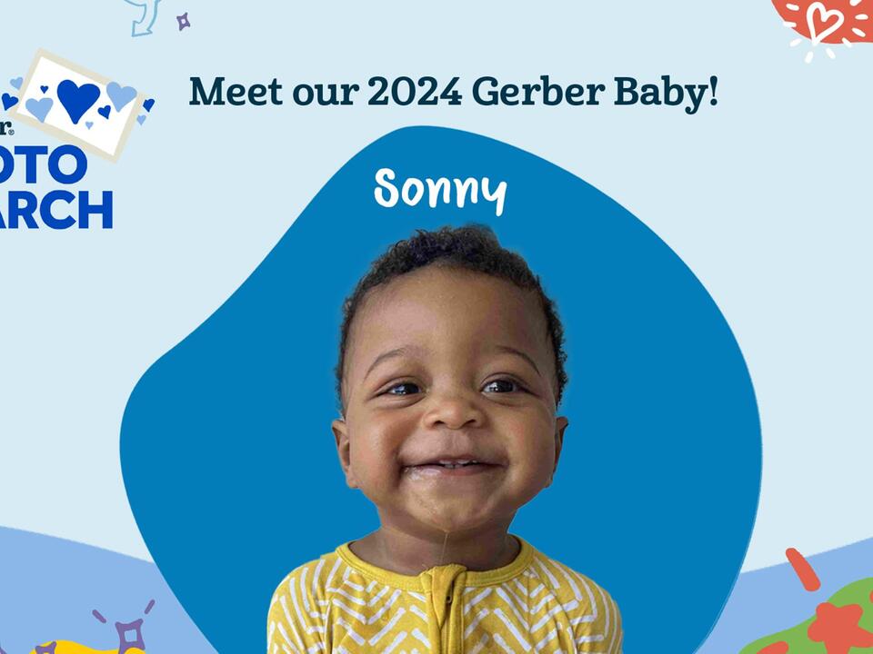 New tot crowned as winner for 2024 Gerber Baby Photo Search