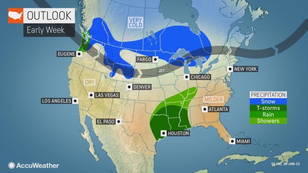 Forecasters tracking potential winter storm threat for Groundhog Day ...