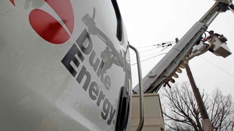Utility trucks staged across Triad ahead of severe weather, Duke Energy ...