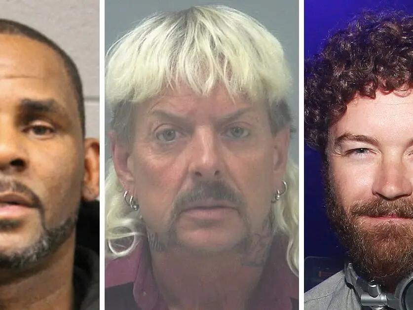 R. Kelly! Joe Exotic! Danny Masterson! 10 Celebrities Behind Bars