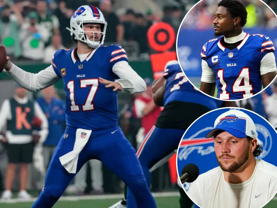 Josh Allen snapped at Stefon Diggs after season-opening loss to Jets: ‘It’s one f–king game’