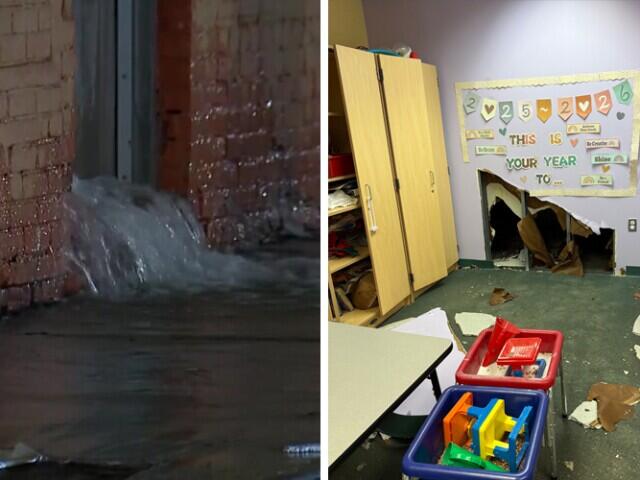 Burst valve sends water gushing from Detroit building, flooding up to 2 ...