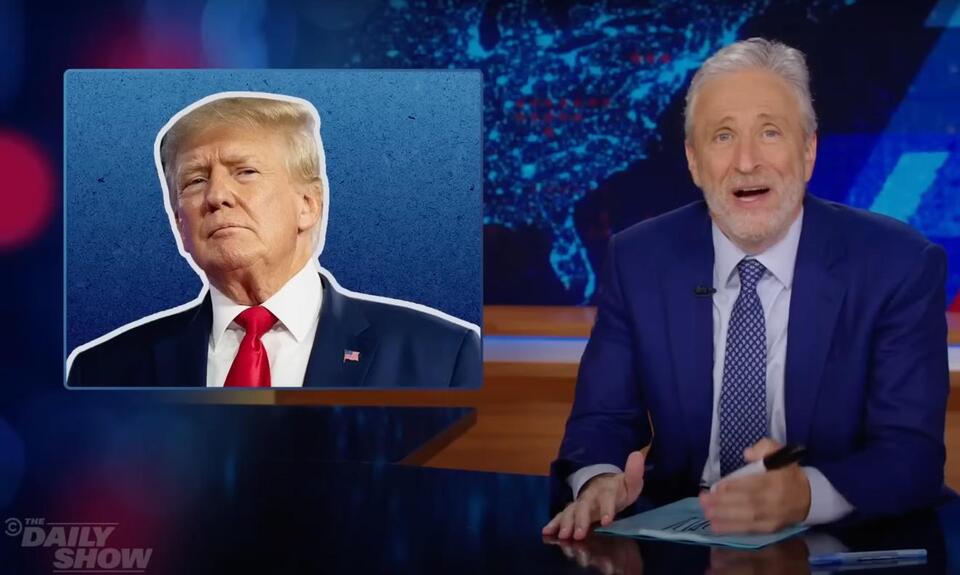 Jon Stewart busts myth around the ‘fictional’ Trump character MAGA ...