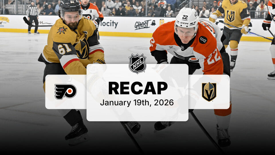 Konecny scores twice, Flyers defeat Golden Knights end 6-game losing ...