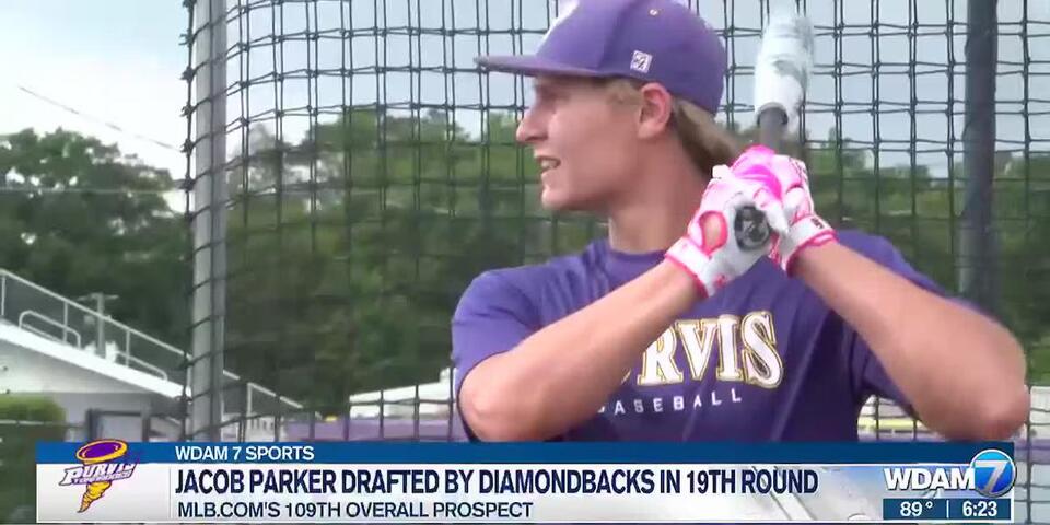 Purvis’ Jacob Parker selected by D’backs in MLB Draft - NewsBreak