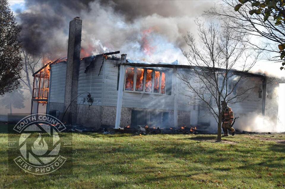 Crews battle York County structure fire being spread by winds: dispatch ...