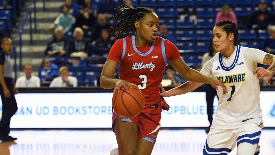 Delaware Defeats Liberty 76-69 for 1st-Ever CUSA Win - NewsBreak