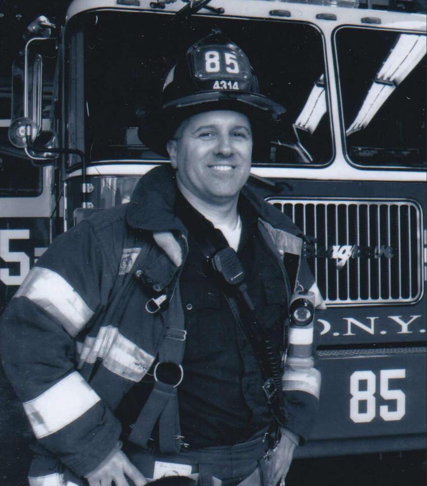 Staten Island FDNY firefighter and devoted volunteer Thomas Del Pino ...