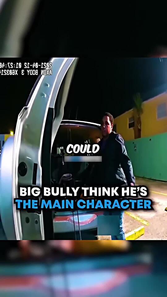 Big bully thinks hes the main character police cops - NewsBreak