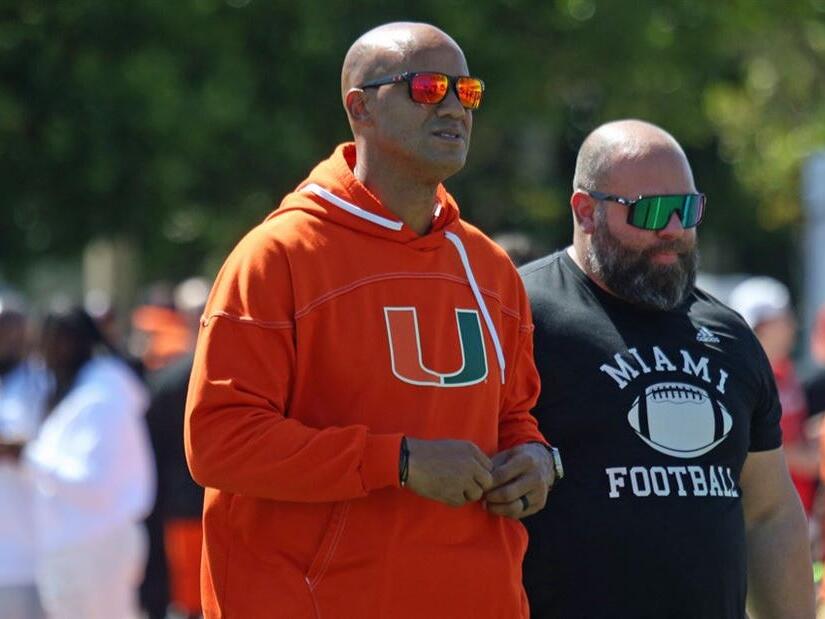 Two commits to other programs attend Miami’s first practice