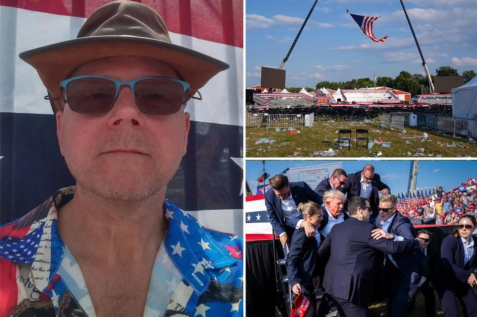 Marine veteran David Dutch, who was shot at Trump rally, released from ...