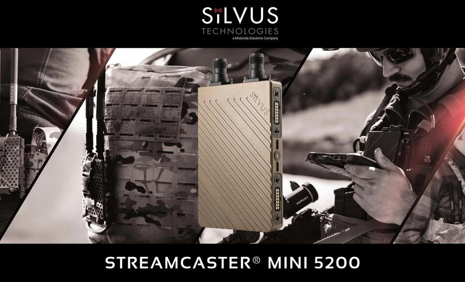Silvus Technologies Unveils StreamCaster MINI 5200 Tactical MANET Radio ...