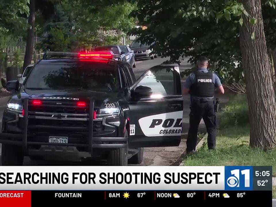 WATCH: Police searching for shooting suspect