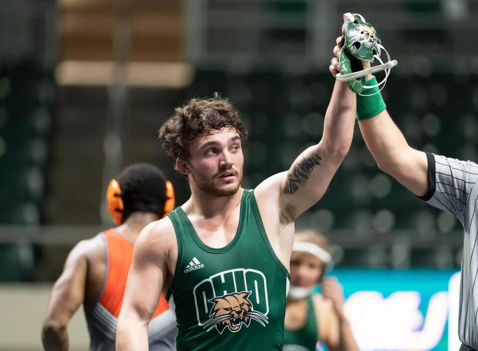 Ohio’s Derek Raike Named MAC West Co-Wrestler of the Week - NewsBreak