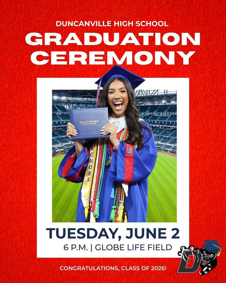 Duncanville High to Hold Class of 2026 Graduation - NewsBreak